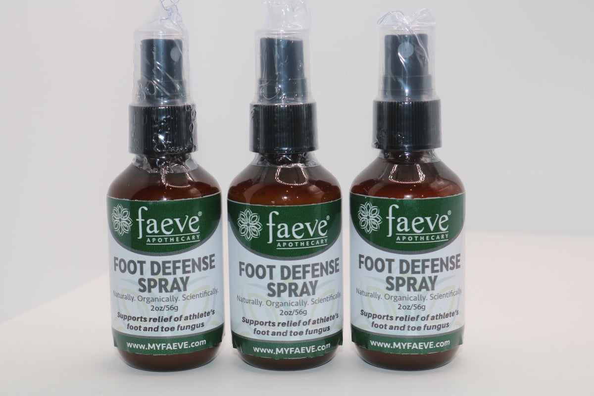 All-Natural Essential Oil Based Anti-Fungal Spray